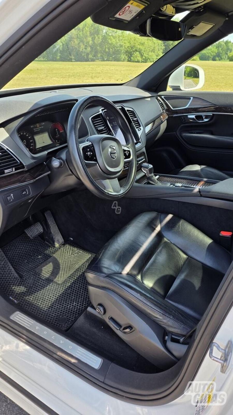 Balts Volvo XC90 2016 Viļņa, ar dzinēja tilpumu 2.00 L un nobraukumu 369 tūkst. km par 15750 €, foto 15 vietnē AUTOMOTO.COM.LV