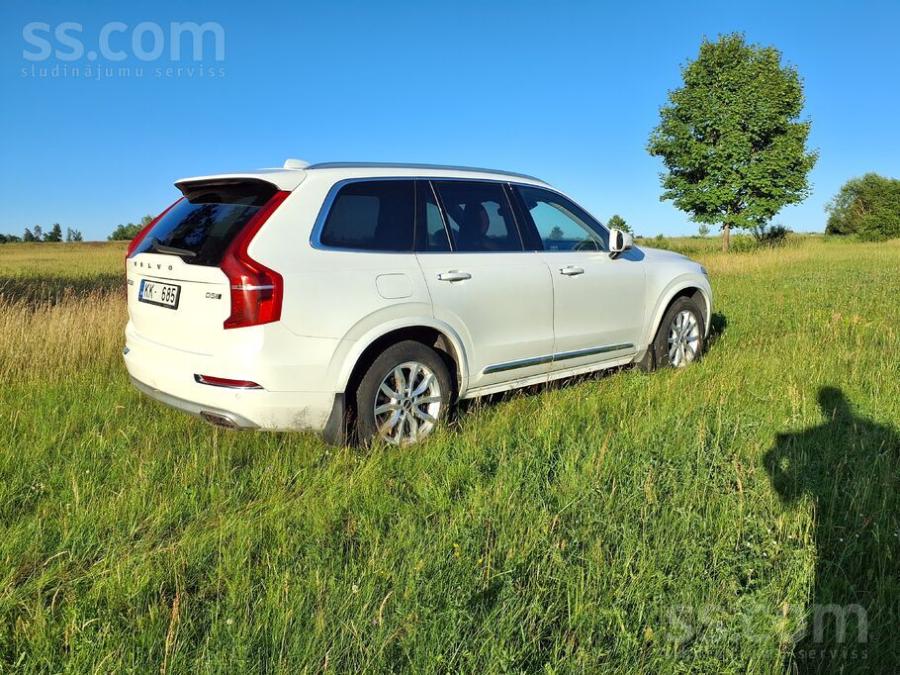 Balts Volvo XC90 2016 Rīga, ar dzinēja tilpumu 2.00 L un nobraukumu 363 tūkst. km par 14400 €, foto 5 vietnē AUTOMOTO.COM.LV