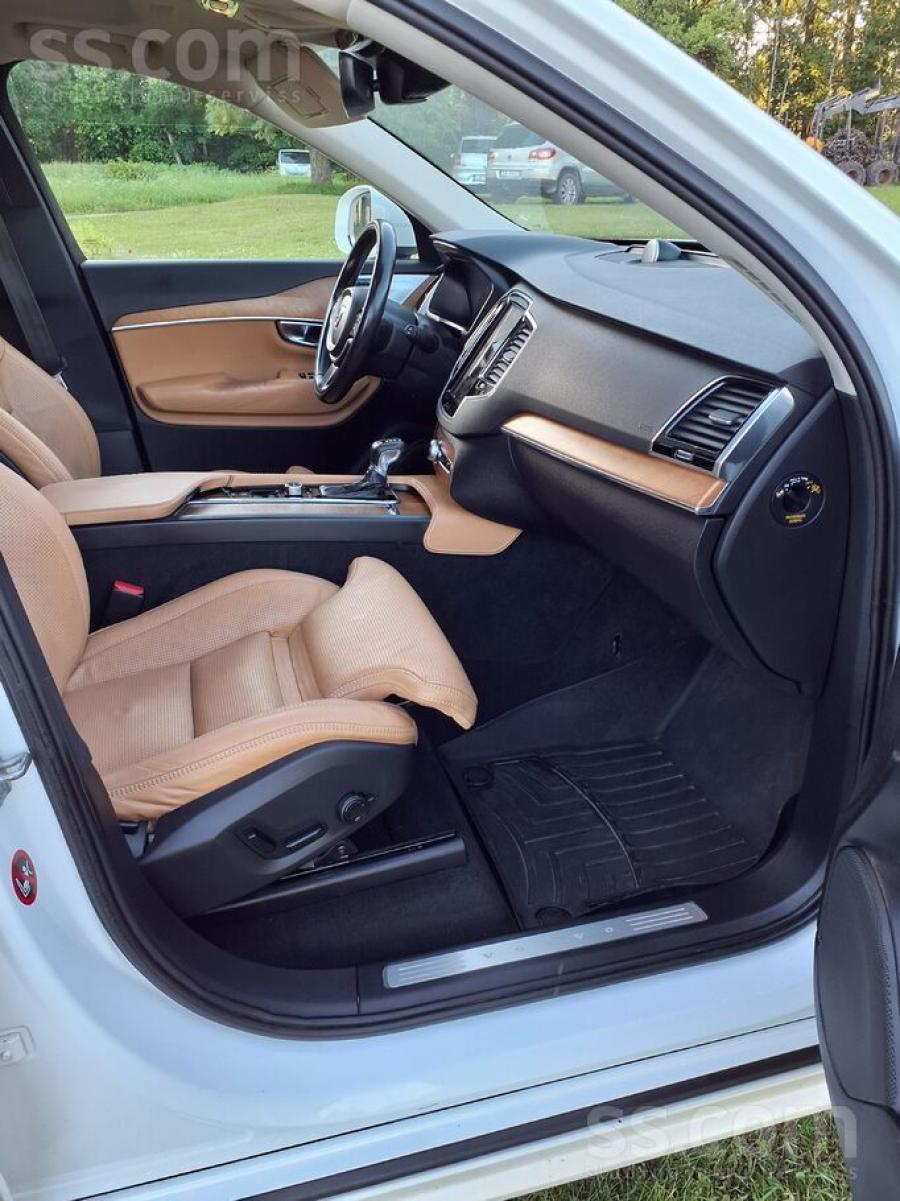 Balts Volvo XC90 2016 Rīga, ar dzinēja tilpumu 2.00 L un nobraukumu 363 tūkst. km par 14400 €, foto 10 vietnē AUTOMOTO.COM.LV