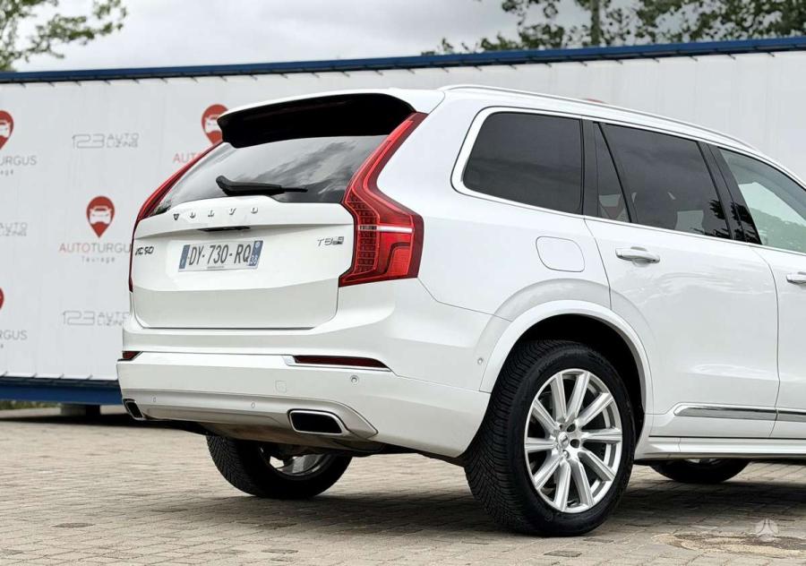 Balts Volvo XC90 2016 Tauragė, ar dzinēja tilpumu 1.97 L un nobraukumu 176 tūkst. km par 22900 €, foto 21 vietnē AUTOMOTO.COM.LV