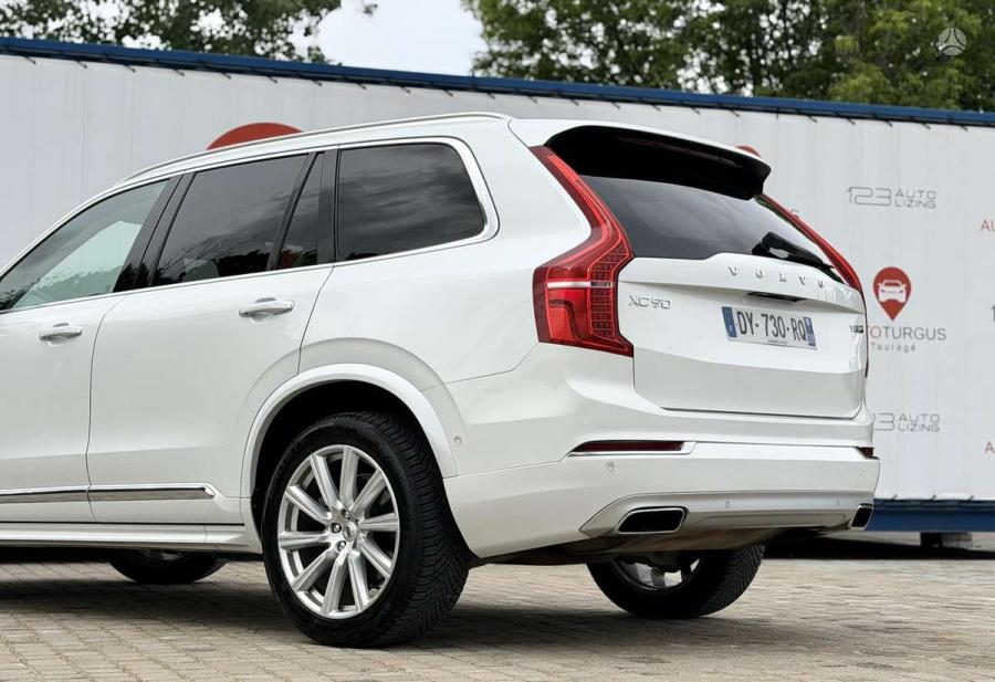 Balts Volvo XC90 2016 Tauragė, ar dzinēja tilpumu 1.97 L un nobraukumu 176 tūkst. km par 22900 €, foto 27 vietnē AUTOMOTO.COM.LV