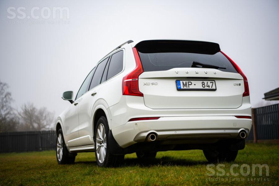 Balts Volvo XC90 2016 Rīga, ar dzinēja tilpumu 2.00 L un nobraukumu 298 tūkst. km par 10500 €, foto 5 vietnē AUTOMOTO.COM.LV