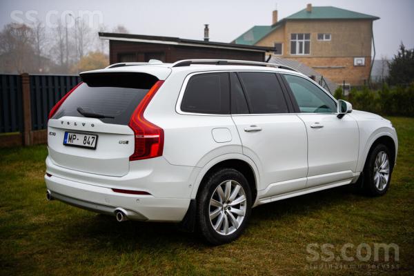 White Volvo XC90 2016 in Riga, with an engine capacity of 2.00 L and mileage of 298 thousand km for 10500 €, photo 7 on AUTOMOTO.COM.LV