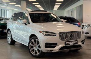 White Volvo XC90 2016 in Klaipeda, with an engine capacity of 1.97 L and mileage of 190 thousand km for 23950 €, photo 9 on AUTOMOTO.COM.LV