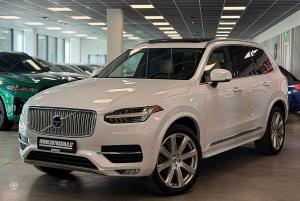 White Volvo XC90 2016 in Klaipeda, with an engine capacity of 1.97 L and mileage of 190 thousand km for 23950 €, photo 12 on AUTOMOTO.COM.LV
