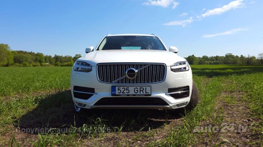 White Volvo XC90 2016 in Parnu, with an engine capacity of 1.97 L and mileage of 170 thousand km for 29000 €, photo 4 on AUTOMOTO.COM.LV