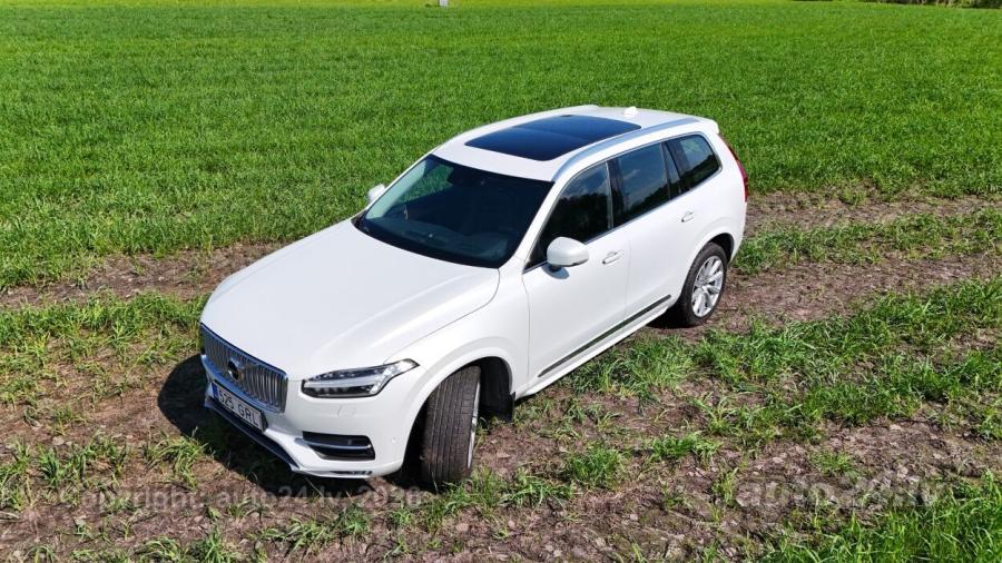 White Volvo XC90 2016 in Parnu, with an engine capacity of 1.97 L and mileage of 170 thousand km for 29000 €, photo 16 on AUTOMOTO.COM.LV