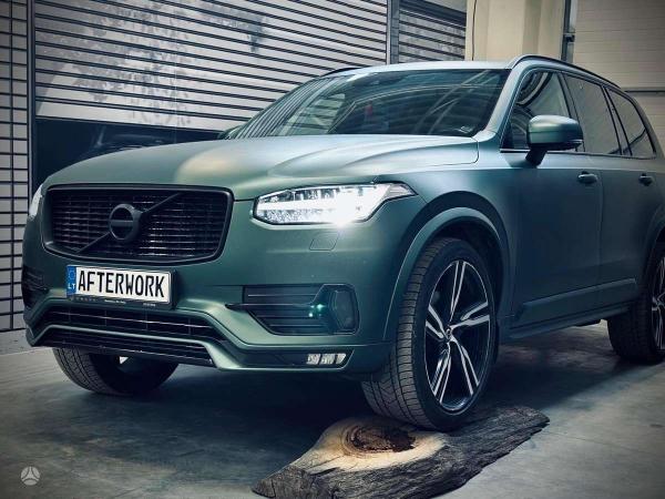 White Volvo XC90 2016 in Vilnius, with an engine capacity of 1.97 L and mileage of 185 thousand km for 22000 €, photo 5 on AUTOMOTO.COM.LV