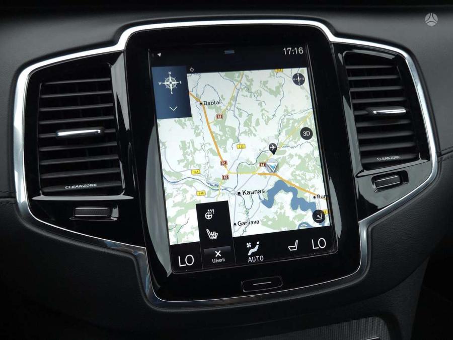 Balts Volvo XC90 2016 Kauņa, ar dzinēja tilpumu 2.00 L un nobraukumu 249 tūkst. km par 23450 €, foto 27 vietnē AUTOMOTO.COM.LV