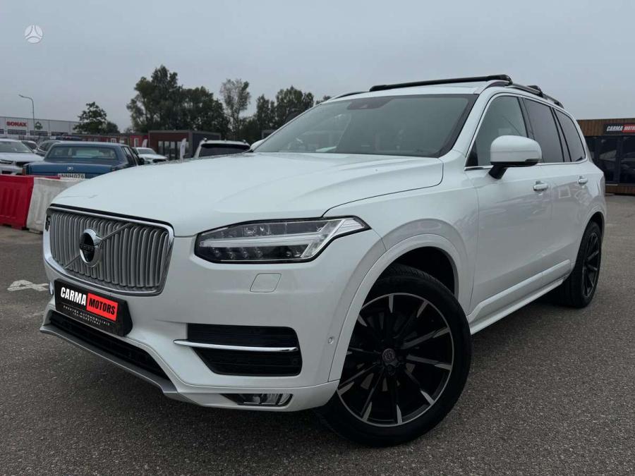 Balts Volvo XC90 2016 Viļņa, ar dzinēja tilpumu 1.97 L un nobraukumu 167 tūkst. km par 17890 €, foto 6 vietnē AUTOMOTO.COM.LV