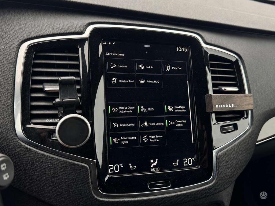 Balts Volvo XC90 2016 Viļņa, ar dzinēja tilpumu 1.97 L un nobraukumu 167 tūkst. km par 17890 €, foto 27 vietnē AUTOMOTO.COM.LV