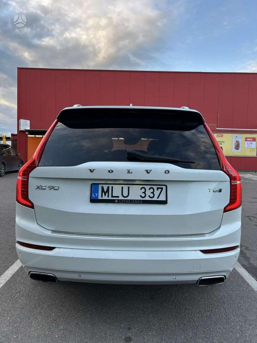 Balts Volvo XC90 2016 Kauņa, ar dzinēja tilpumu 1.97 L un nobraukumu 200 tūkst. km par 19600 €, foto 5 vietnē AUTOMOTO.COM.LV