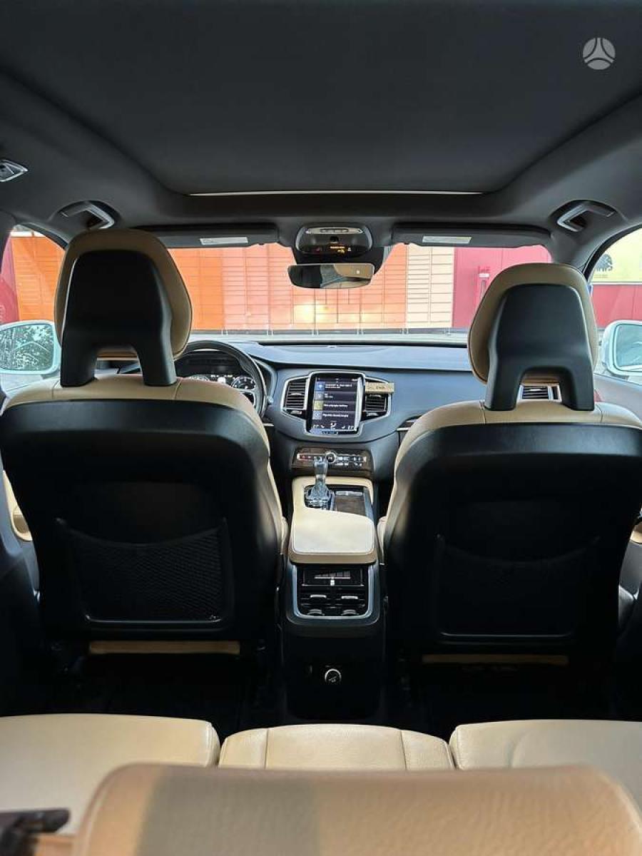 Balts Volvo XC90 2016 Kauņa, ar dzinēja tilpumu 1.97 L un nobraukumu 200 tūkst. km par 19600 €, foto 12 vietnē AUTOMOTO.COM.LV