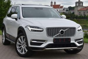White Volvo XC90 2016 in Vilnius, with an engine capacity of 1.97 L and mileage of 208 thousand km for 17500 €, photo  on AUTOMOTO.COM.LV
