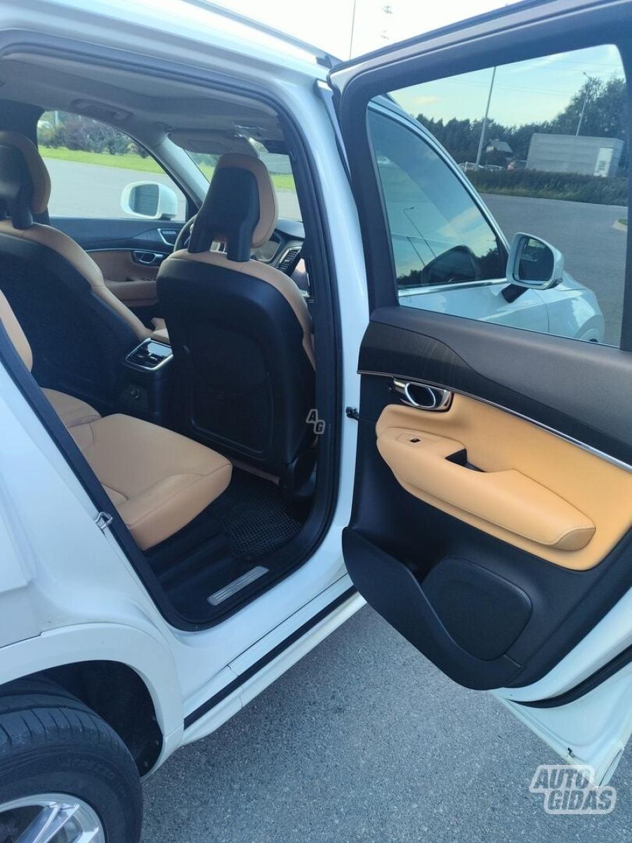 Balts Volvo XC90 2016 Kauņa, ar dzinēja tilpumu 2.00 L un nobraukumu 178 tūkst. km par 23500 €, foto 9 vietnē AUTOMOTO.COM.LV