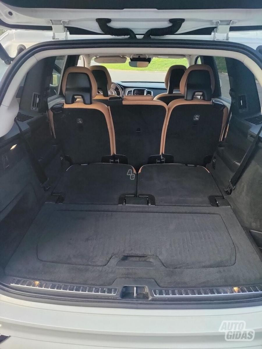 Balts Volvo XC90 2016 Kauņa, ar dzinēja tilpumu 2.00 L un nobraukumu 178 tūkst. km par 23500 €, foto 11 vietnē AUTOMOTO.COM.LV