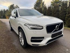White Volvo XC90 2017 in Alytus, with an engine capacity of 1.97 L and mileage of 165 thousand km for 17350 €, photo 10 on AUTOMOTO.COM.LV