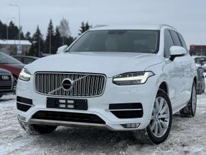 Balts Volvo XC90 2017 Utena, ar dzinēja tilpumu 1.97 L un nobraukumu 296 tūkst. km par 14700 €, foto  vietnē AUTOMOTO.COM.LV