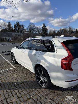 White Volvo XC90 2017 in Kaunas, with an engine capacity of 2.00 L and mileage of 145 thousand km for 22500 €, photo 11 on AUTOMOTO.COM.LV