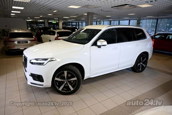 White Volvo XC90 2017 in Tallinn, with an engine capacity of 1.97 L and mileage of 144 thousand km for 28880 €, photo 6 on AUTOMOTO.COM.LV