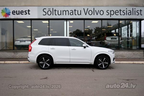 White Volvo XC90 2017 in Tallinn, with an engine capacity of 1.97 L and mileage of 144 thousand km for 28880 €, photo 7 on AUTOMOTO.COM.LV