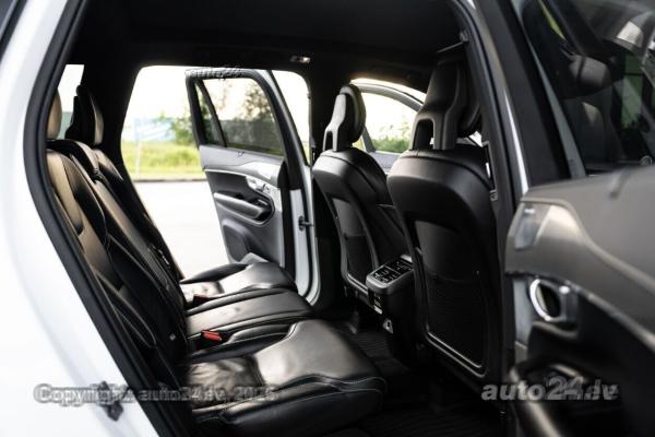 White Volvo XC90 2017 in Tallinn, with an engine capacity of 2.00 L and mileage of 242 thousand km for 24900 €, photo 6 on AUTOMOTO.COM.LV