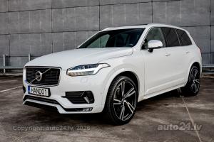 White Volvo XC90 2017 in Parnu, with an engine capacity of 2.00 L and mileage of 215 thousand km for 25900 €, photo 5 on AUTOMOTO.COM.LV