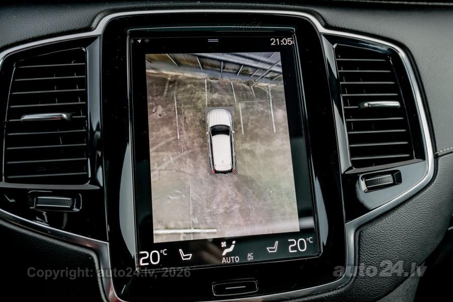 White Volvo XC90 2017 in Parnu, with an engine capacity of 2.00 L and mileage of 215 thousand km for 25900 €, photo 20 on AUTOMOTO.COM.LV