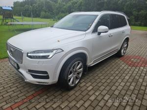 White Volvo XC90 2017 in Tallinn, with an engine capacity of 2.00 L and mileage of 241 thousand km for 24800 €, photo 3 on AUTOMOTO.COM.LV
