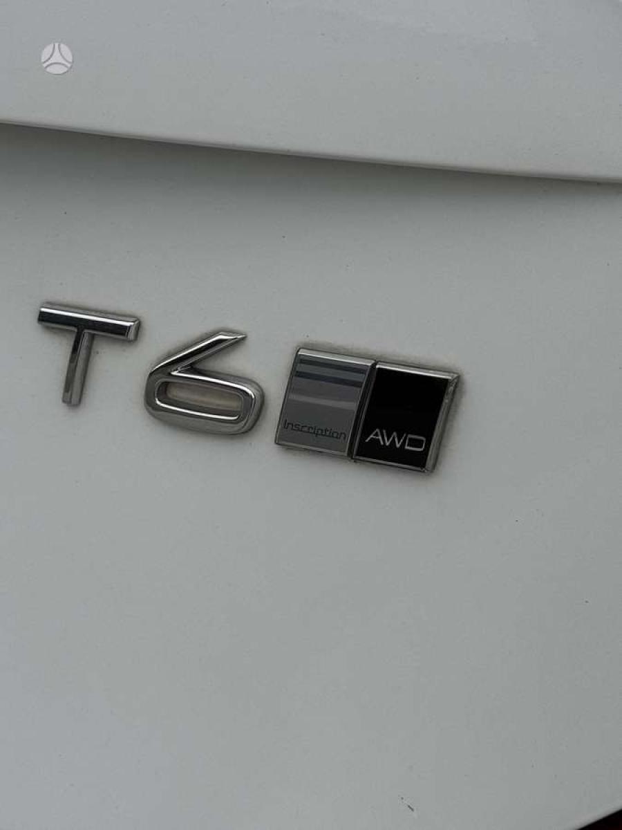 White Volvo XC90 2017 in Klaipeda, with an engine capacity of 1.97 L and mileage of 229 thousand km for 21700 €, photo 25 on AUTOMOTO.COM.LV