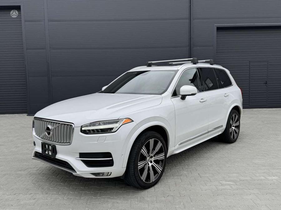 White Volvo XC90 2017 in Klaipeda, with an engine capacity of 1.97 L and mileage of 229 thousand km for 21700 €, photo 29 on AUTOMOTO.COM.LV