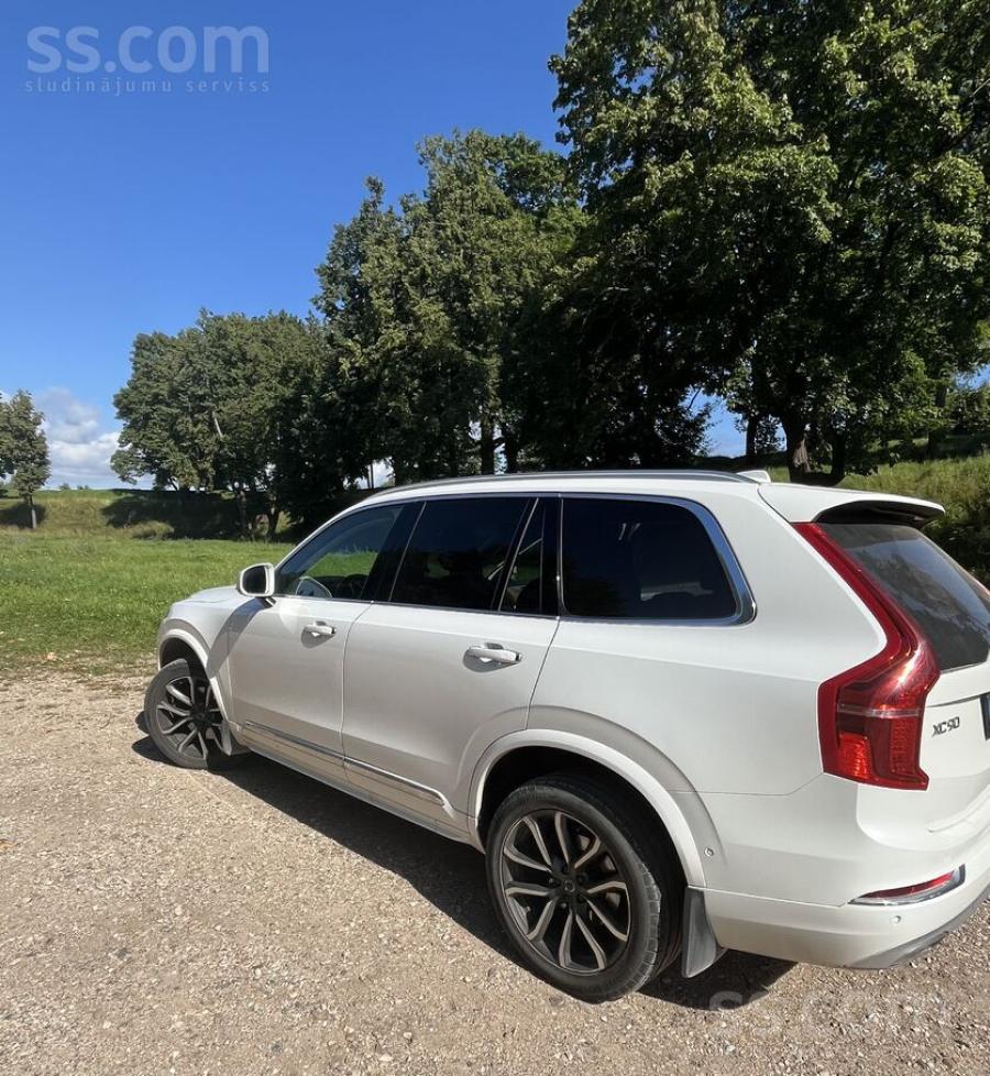 Balts Volvo XC90 2017 Daugavpils, ar dzinēja tilpumu 2.00 L un nobraukumu 187 tūkst. km par 23500 €, foto 3 vietnē AUTOMOTO.COM.LV