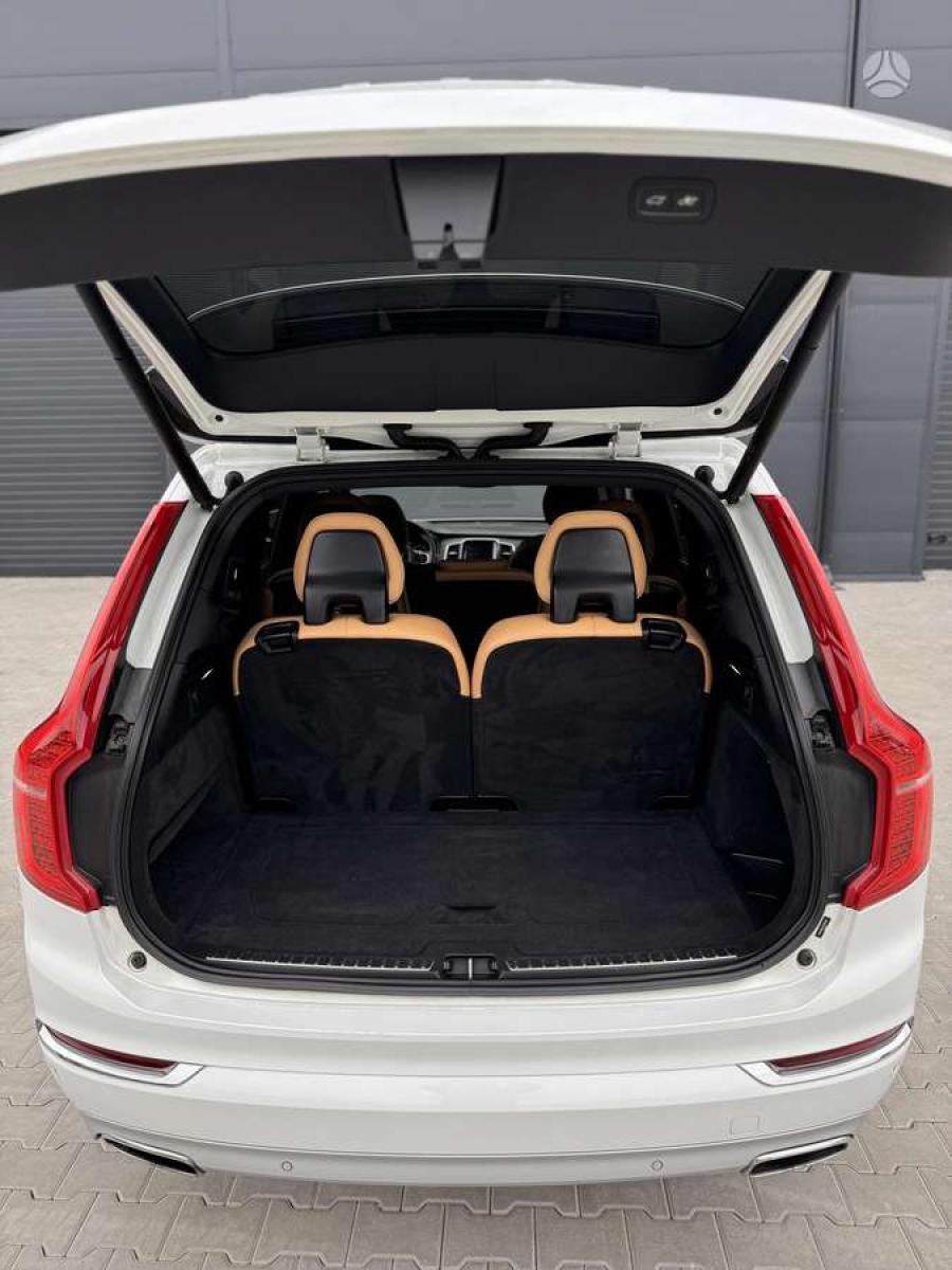 Balts Volvo XC90 2017 Klaipėda, ar dzinēja tilpumu 1.97 L un nobraukumu 229 tūkst. km par 21200 €, foto 14 vietnē AUTOMOTO.COM.LV