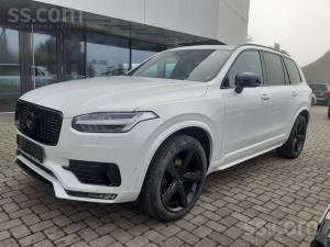 White Volvo XC90 2017 in Riga, with an engine capacity of 2.00 L and mileage of 153 thousand km for 26800 €, photo  on AUTOMOTO.COM.LV