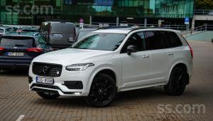 White Volvo XC90 2017 in Riga, with an engine capacity of 2.00 L and mileage of 238 thousand km for 23450 €, photo 1 on AUTOMOTO.COM.LV