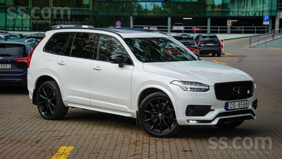 Balts Volvo XC90 2017 Rīga, ar dzinēja tilpumu 2.00 L un nobraukumu 238 tūkst. km par 23450 €, foto 4 vietnē AUTOMOTO.COM.LV