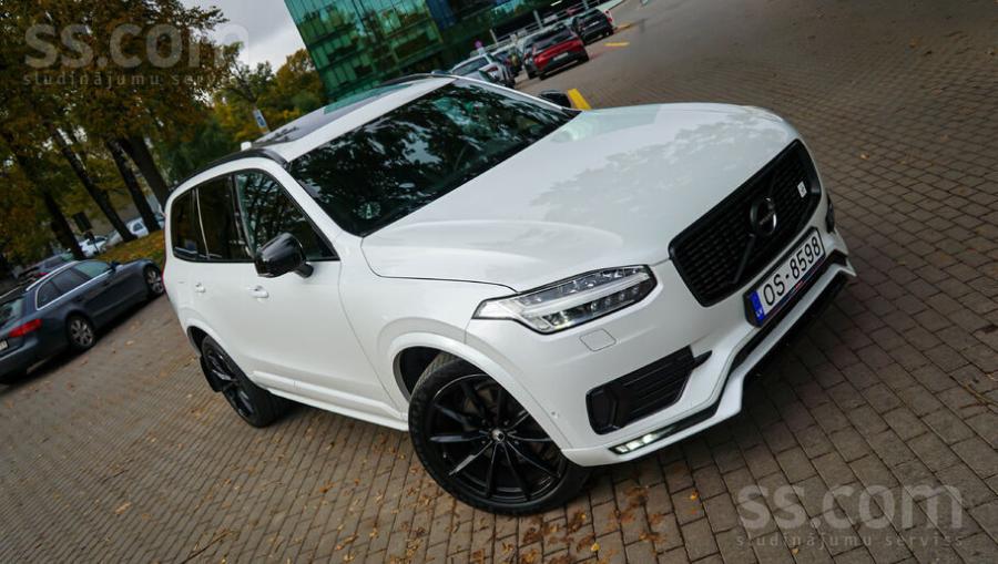 Balts Volvo XC90 2017 Rīga, ar dzinēja tilpumu 2.00 L un nobraukumu 238 tūkst. km par 23450 €, foto 5 vietnē AUTOMOTO.COM.LV