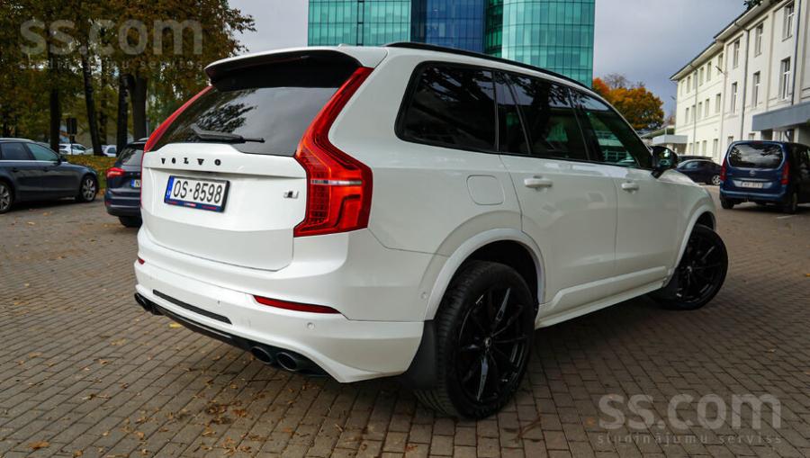 Balts Volvo XC90 2017 Rīga, ar dzinēja tilpumu 2.00 L un nobraukumu 238 tūkst. km par 23450 €, foto 7 vietnē AUTOMOTO.COM.LV