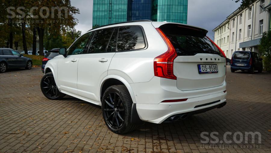 Balts Volvo XC90 2017 Rīga, ar dzinēja tilpumu 2.00 L un nobraukumu 238 tūkst. km par 23450 €, foto 9 vietnē AUTOMOTO.COM.LV