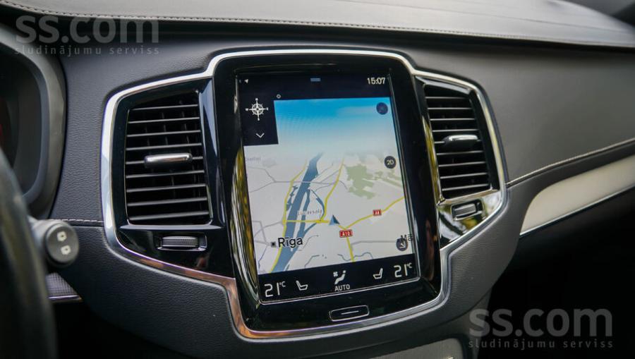 Balts Volvo XC90 2017 Rīga, ar dzinēja tilpumu 2.00 L un nobraukumu 238 tūkst. km par 23450 €, foto 27 vietnē AUTOMOTO.COM.LV