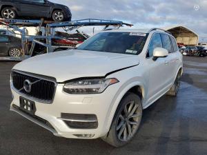 White Volvo XC90 2018 in Vilnius, with an engine capacity of 1.97 L and mileage of 120 thousand km for 12400 €, photo  on AUTOMOTO.COM.LV