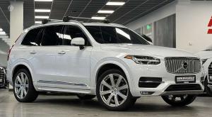 White Volvo XC90 2018 in Klaipeda, with an engine capacity of 2.00 L and mileage of 190 thousand km for 25800 €, photo 18 on AUTOMOTO.COM.LV