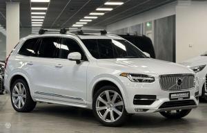 White Volvo XC90 2018 in Klaipeda, with an engine capacity of 2.00 L and mileage of 190 thousand km for 25800 €, photo 24 on AUTOMOTO.COM.LV
