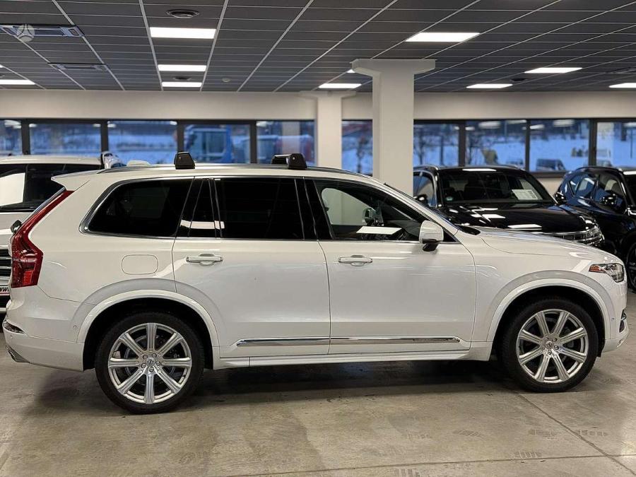 White Volvo XC90 2018 in Klaipeda, with an engine capacity of 2.00 L and mileage of 190 thousand km for 25800 €, photo 27 on AUTOMOTO.COM.LV