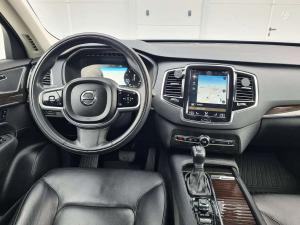 White Volvo XC90 2018 in Vilnius, with an engine capacity of 1.97 L and mileage of 110 thousand km for 25500 €, photo 11 on AUTOMOTO.COM.LV