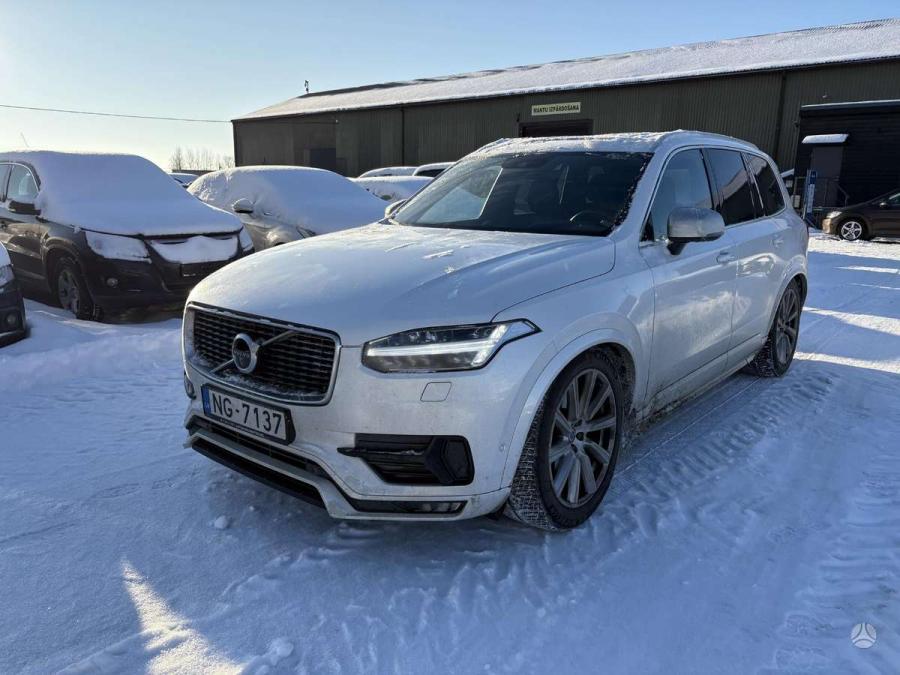 Balts Volvo XC90 2018 Rīga, ar dzinēja tilpumu 1.97 L un nobraukumu 150 tūkst. km par 23600 €, foto 1 vietnē AUTOMOTO.COM.LV