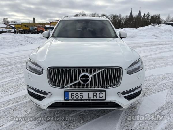 White Volvo XC90 2018 in Tallinn, with an engine capacity of 2.00 L and mileage of 184 thousand km for 27900 €, photo 2 on AUTOMOTO.COM.LV