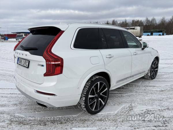 White Volvo XC90 2018 in Tallinn, with an engine capacity of 2.00 L and mileage of 184 thousand km for 27900 €, photo 4 on AUTOMOTO.COM.LV