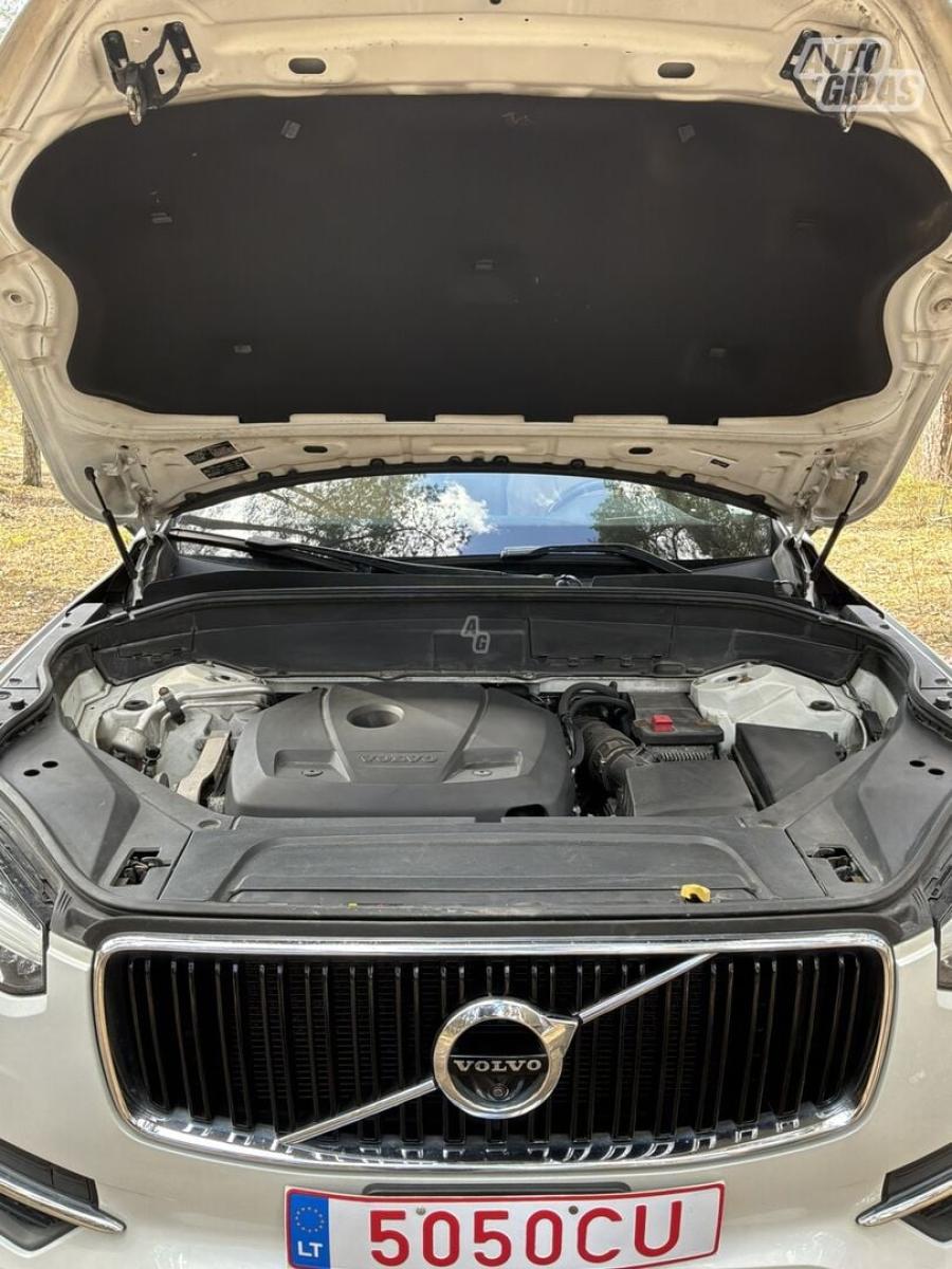 White Volvo XC90 2018 in Alytus, with an engine capacity of 2.00 L and mileage of 244 thousand km for 21200 €, photo 3 on AUTOMOTO.COM.LV