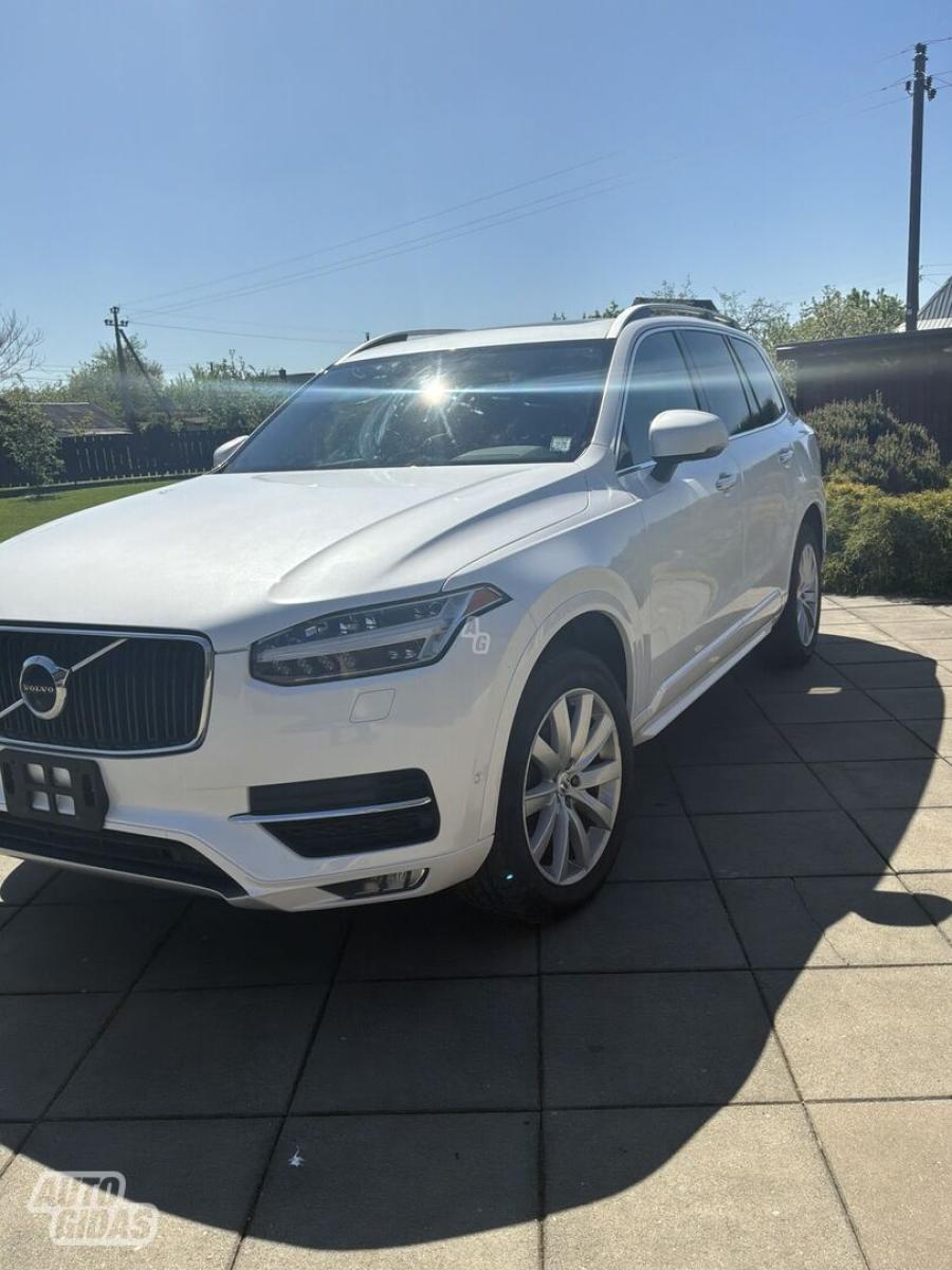 White Volvo XC90 2018 in Alytus, with an engine capacity of 2.00 L and mileage of 244 thousand km for 21200 €, photo 12 on AUTOMOTO.COM.LV